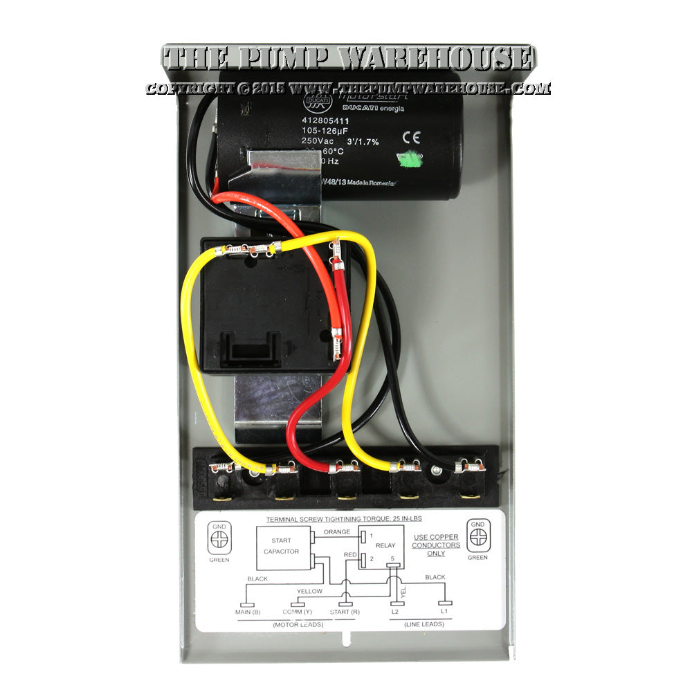 CentriPro QD Control Box | 1 HP - 230V – The Pump Warehouse