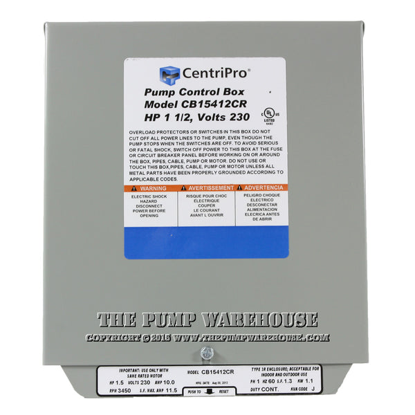 CentriPro Control Boxes – The Pump Warehouse