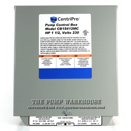 CentriPro Control Boxes – The Pump Warehouse