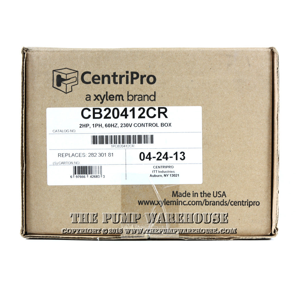 CentriPro CSCR Control Box | 2 HP - 230V – The Pump Warehouse