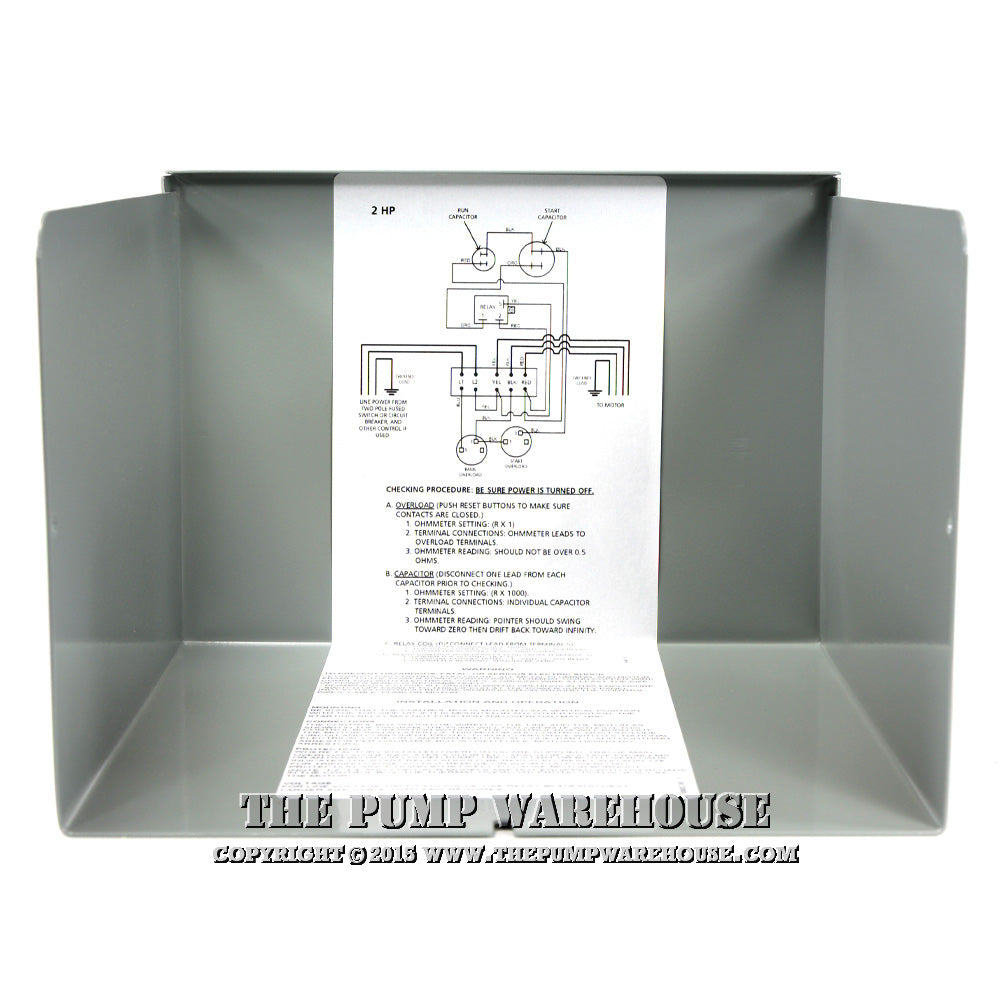 CentriPro CSCR Control Box | 2 HP - 230V – The Pump Warehouse