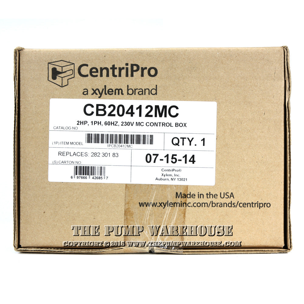 CentriPro Magnetic Contactor Control Box | 2 HP - 230V – The Pump Warehouse