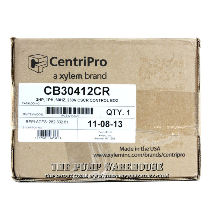CentriPro CSCR Control Box 3 HP - 230V – The Pump Warehouse