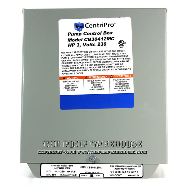 CentriPro Control Boxes – The Pump Warehouse