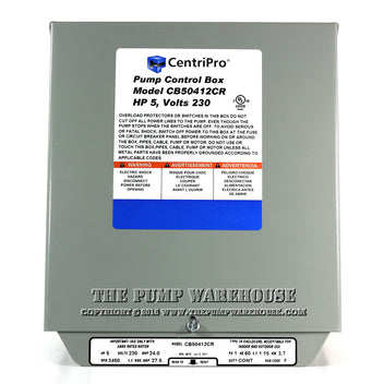 CentriPro Control Boxes – The Pump Warehouse
