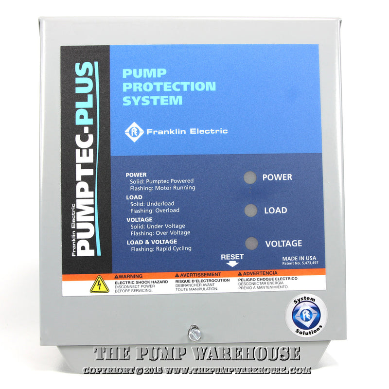 Franklin Electric Pumptec-Plus Pump Protector – The Pump Warehouse